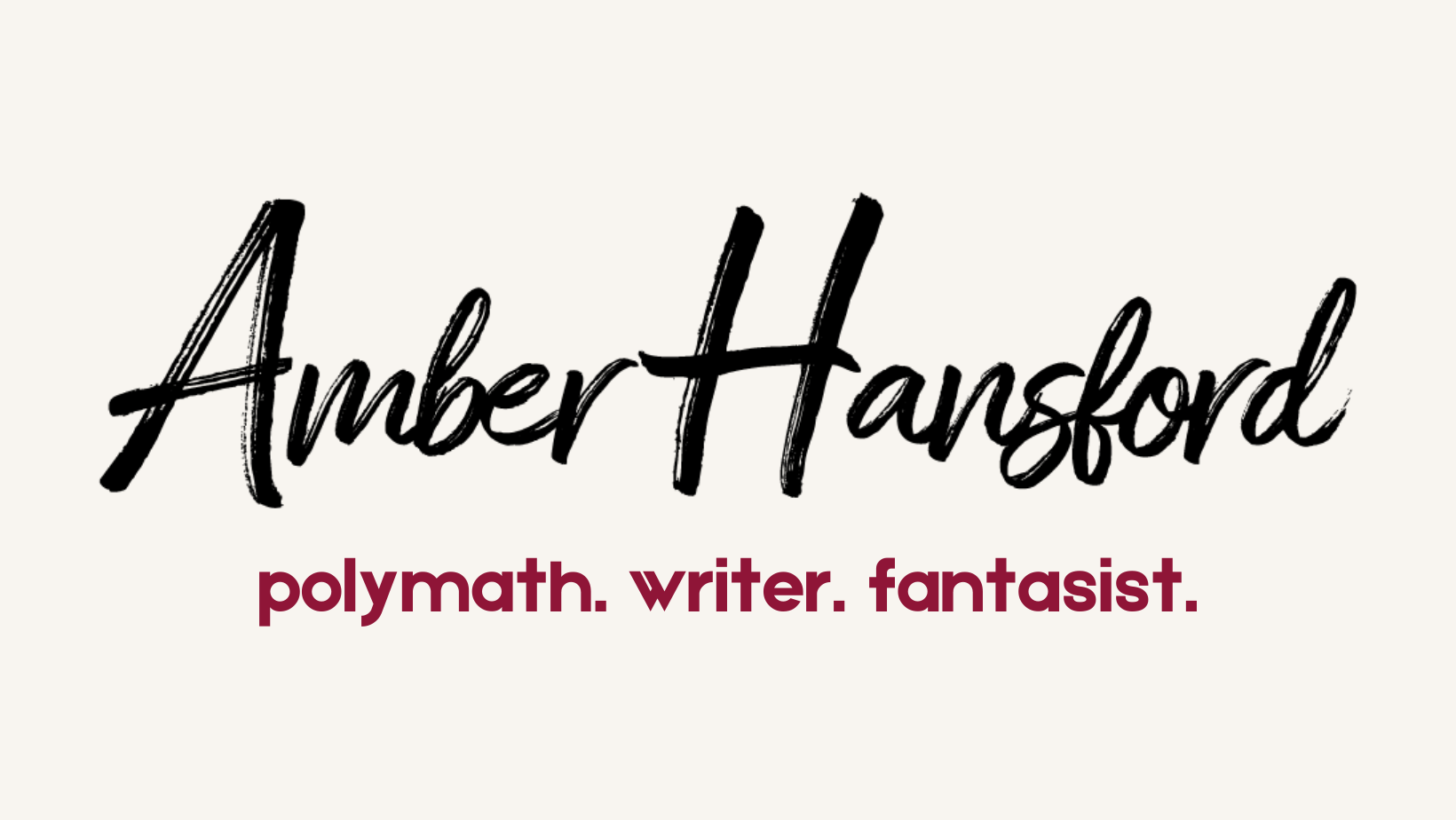 Shop • Amber Hansford - Fantasy Author